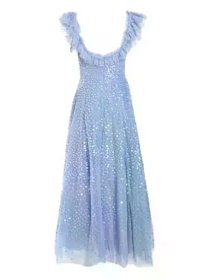 NEEDLE & THREAD Scatter Dot Midi Dress