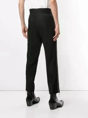 HAIDER ACKERMANN Chain Detail Wool Trousers