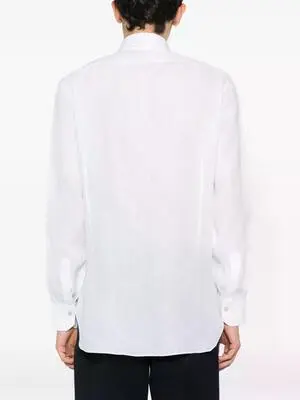 Kiton Poplin Linen Shirt