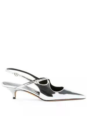 Proenza Schouler 40mm Slash Pumps - Grey