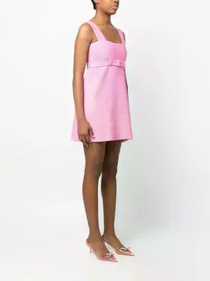 PATOU Corsage Belted Mini Dress