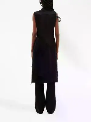 COURREGES Sleeveless Virgin-wool Coat