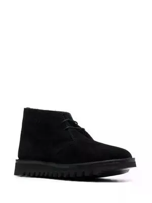 Kenzo Embossed-logo Detail Boots