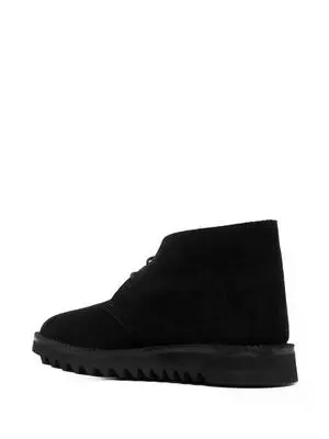 Kenzo Embossed-logo Detail Boots