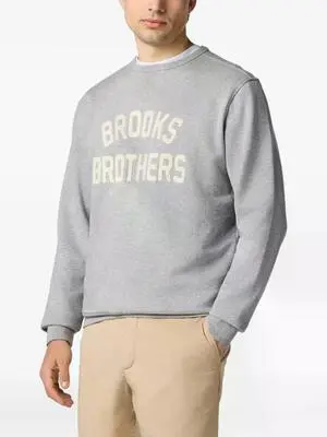 Brooks Brothers Logo-embroidered Sweatshirt
