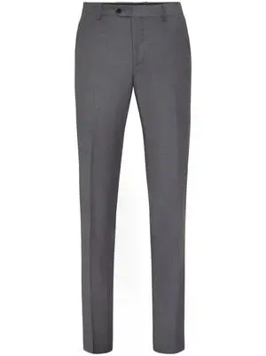 Philipp Plein Straight-leg Wool-blend Trousers
