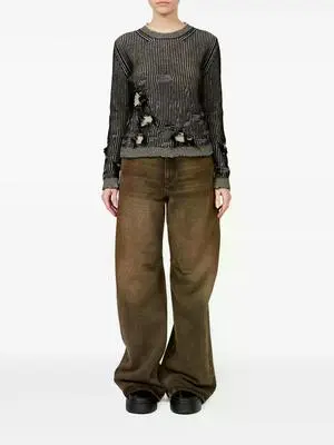 MAISON MARGIELA Distressed-effect Knitted Jumper