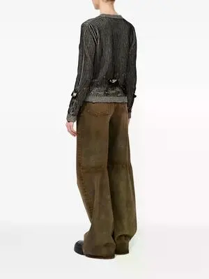 MAISON MARGIELA Distressed-effect Knitted Jumper