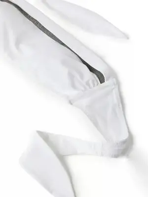Brunello Cucinelli Monili Embellished Bandeau Bikini Top