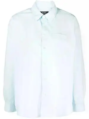 A.p.c. Button-fastening Long-sleeve Shirt