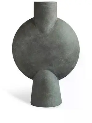 101 COPENHAGEN Bubl Sphere Hex Vase - Grey