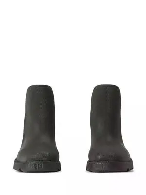 Burberry Round-toe Ankle Boots - Black