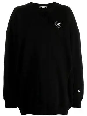 Stella McCartney Logo-patch Cotton Sweatshirt