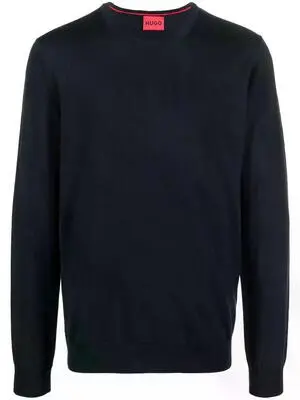 BOSS Virgin Wool Crew-neck Jumper