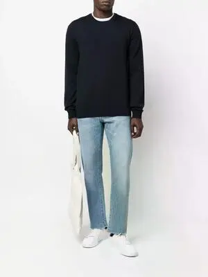 BOSS Virgin Wool Crew-neck Jumper