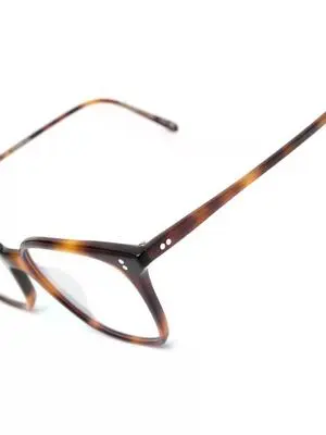 Oliver Spencer Tortoiseshell Square-frame Glasses