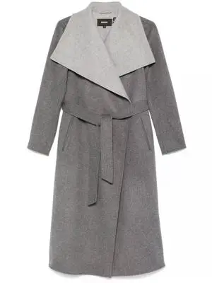 Mackage Mai-cn Wrap Coat - Grey