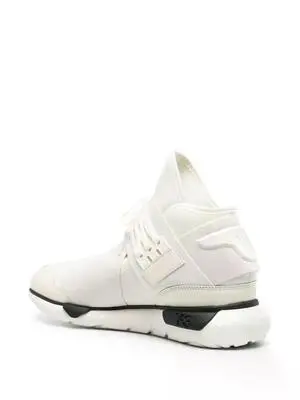 Y3 X Adidas Qasa High-top Sneakers - White