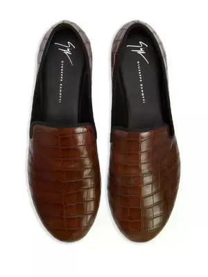 GIUSEPPE ZANOTTI Seymour Loafers - Brown