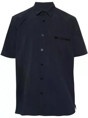 Sacai Zip-pocket Taffeta Shirt