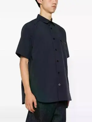 Sacai Zip-pocket Taffeta Shirt