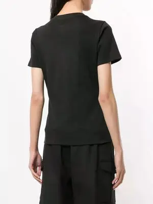 Goen.j Logo Patch T-shirt - Black