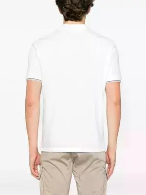 C.P. COMPANY Logo-patch Polo Shirt