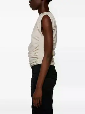 Alexander Wang Ruched Sleeveless Top - Neutrals