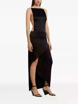 COURREGES Infinity Midi Skirt - Black