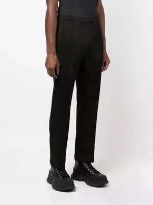 Palm Angels Leopard-print Track Pants - Black