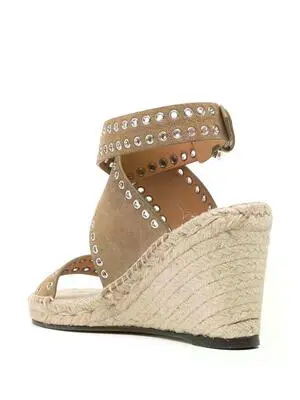 Isabel Marant Étoile Iriane 85mm Wedge Espadrilles