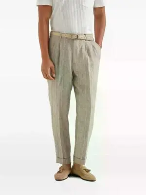 Brunello Cucinelli Striped Trousers