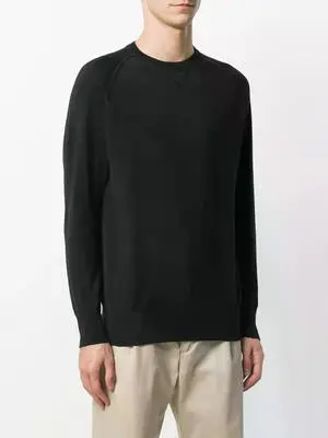 Aspesi Cotton Raglan Sweatshirt - Black