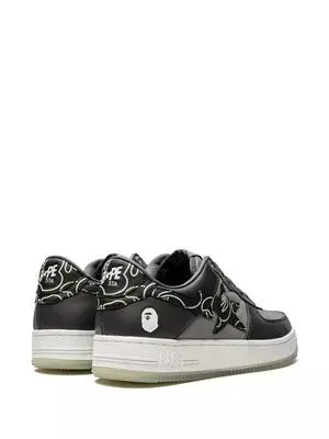 A BATHING APE Sta™ #1 M2 Charcoal Sneakers - Black