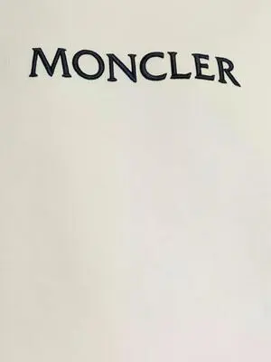 Moncler Embroidered Logo Cotton Sweater