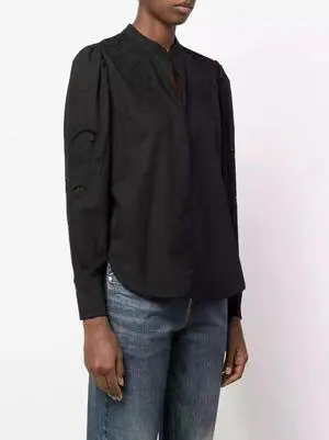 Rag & Bone Jade Long-sleeve Blouse