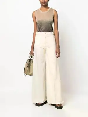 JOSEPH Wide-leg Denim Jeans
