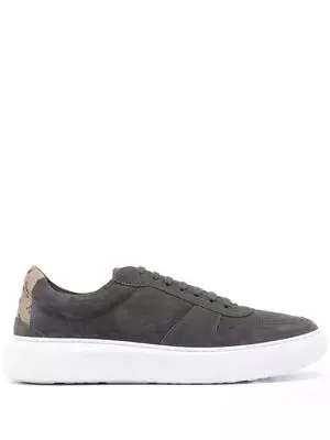 Herno Suede Lace-up Sneakers