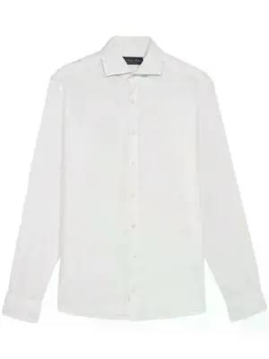 Brooks Brothers Linen Shirt - White
