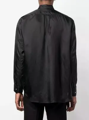 Comme Des Garçons Button-down Fitted Shirt - Black