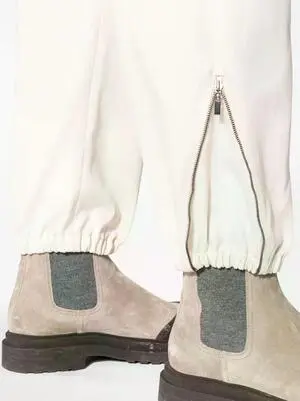 Brunello Cucinelli Balloon-leg Cotton Trousers
