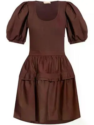 Ulla Johnson Tilda Puff-sleeve Cotton Dress