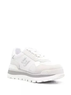 Liu Jo Panelled Low-top Sneakers - White