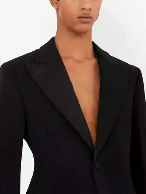 FERRAGAMO Single-breasted Tuxedo Blazer