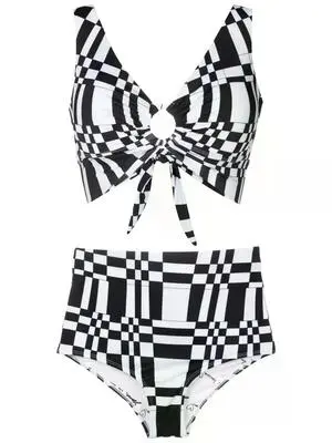 AMIR SLAMA Graphic-print Two-piece Set