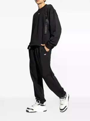 DIESEL® Logo-patch Cotton Track Pants