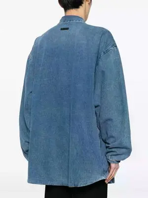 Fear Of God Zip-up Denim Shirt Jacket