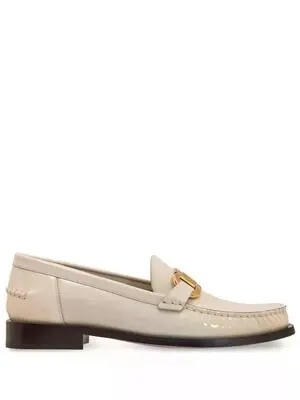 FERRAGAMO Gancini Leather Loafers