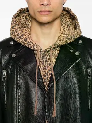 Alexander McQueen Leather Biker Jacket