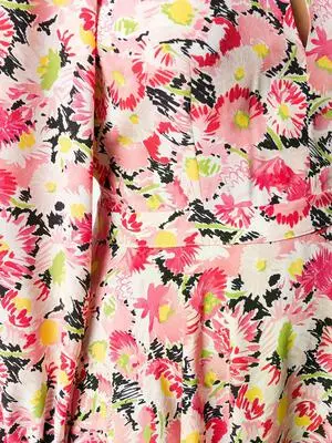 Stella McCartney Floral-print Asymmetric Dress